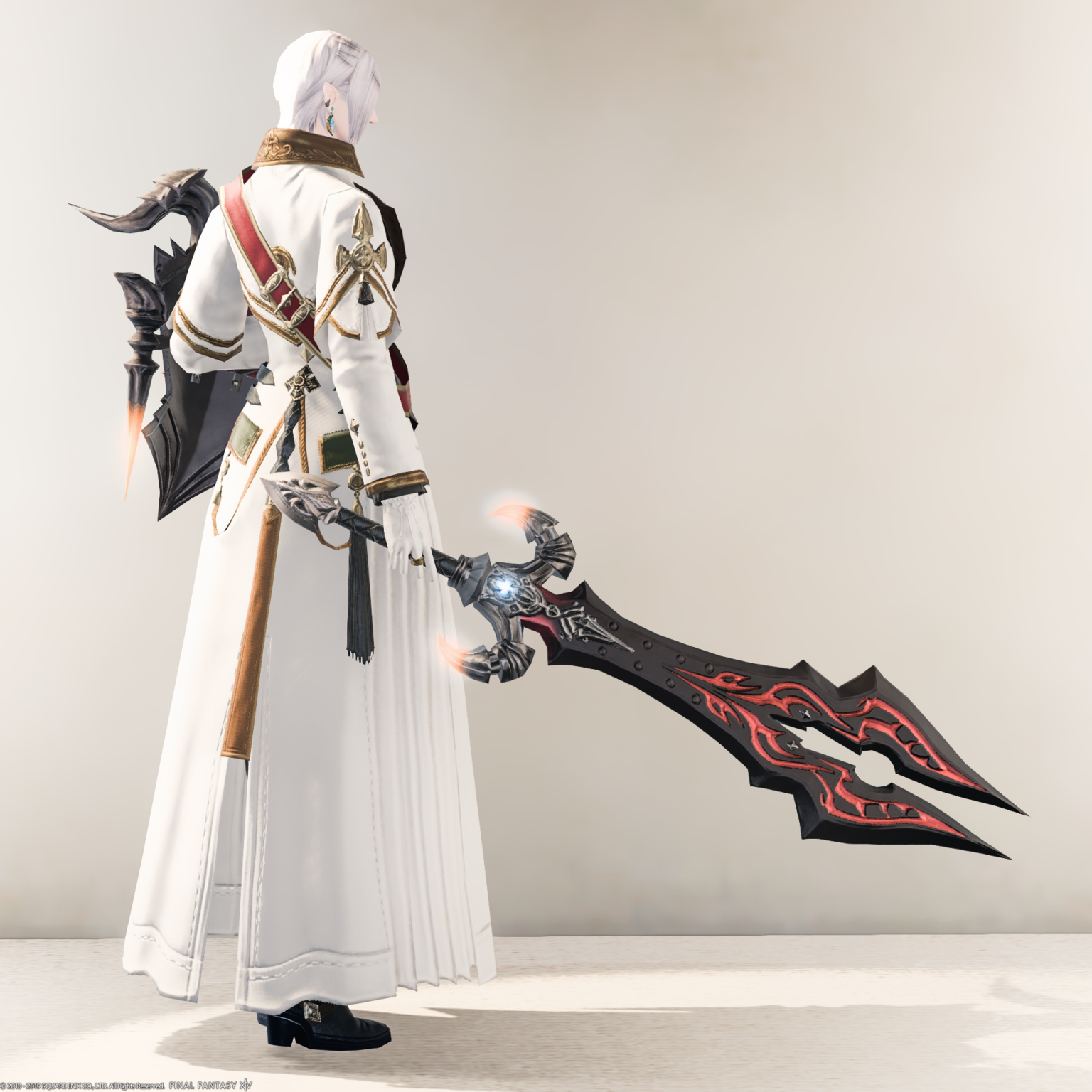 【FF14】ヘルファイア・ディフェンダーアーマーRE / Augmented Hellfire Armor of Fending【FFXIV ...