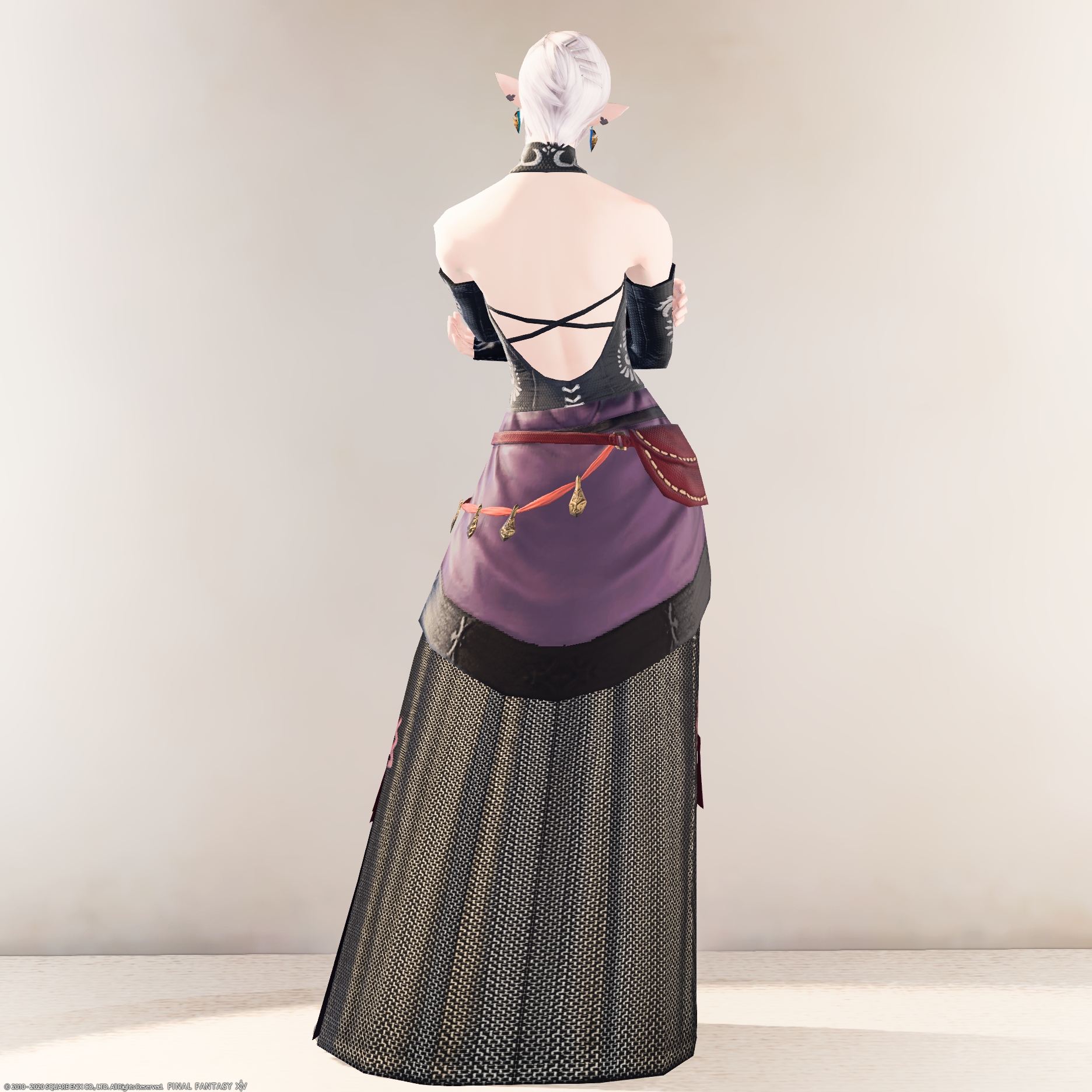 【FF14】ルビーコットン・キャスターローブ / Ruby Cotton Robe of Casting【FFXIV】