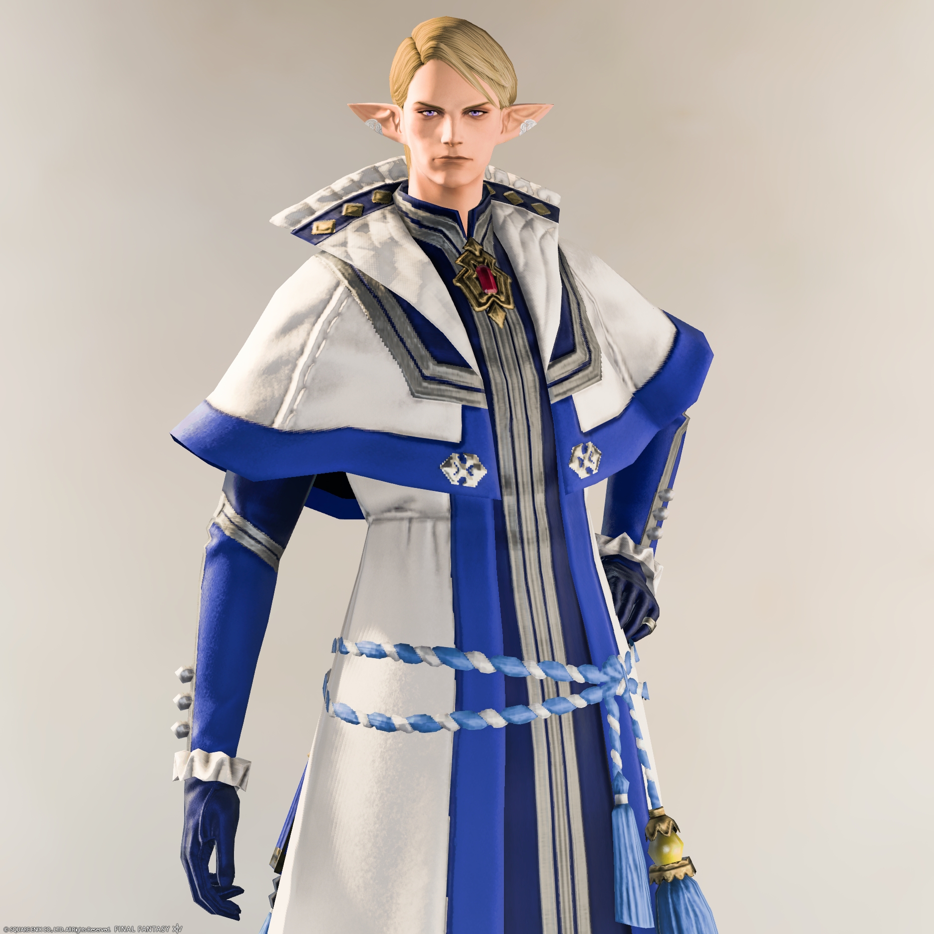 【FF14】ヘヴンスソーサラー・ローブ / Ward Mage's Robe【FFXIV】