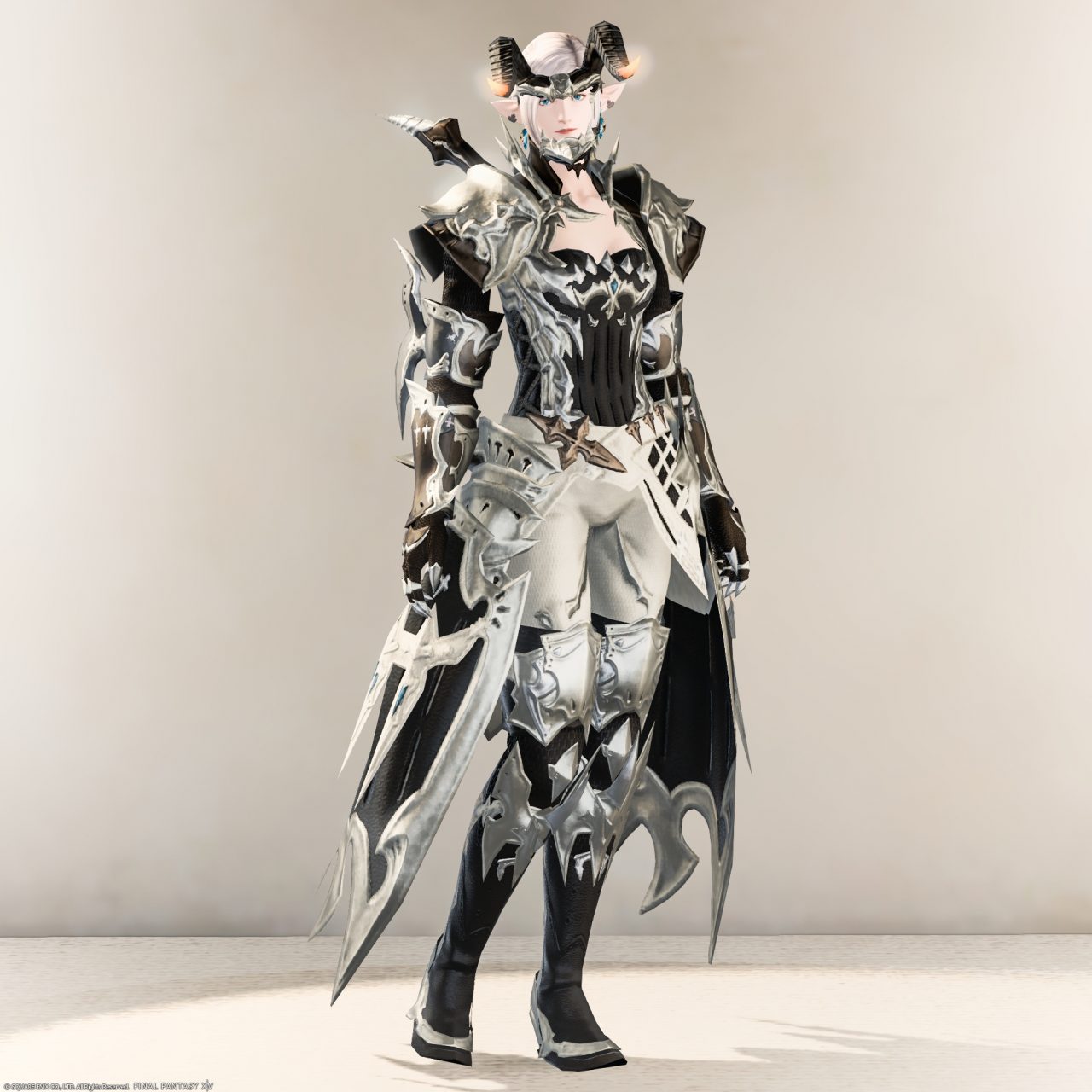 【FF14】ヘルファイア・ディフェンダーアーマーRE / Augmented Hellfire Armor of Fending【FFXIV ...