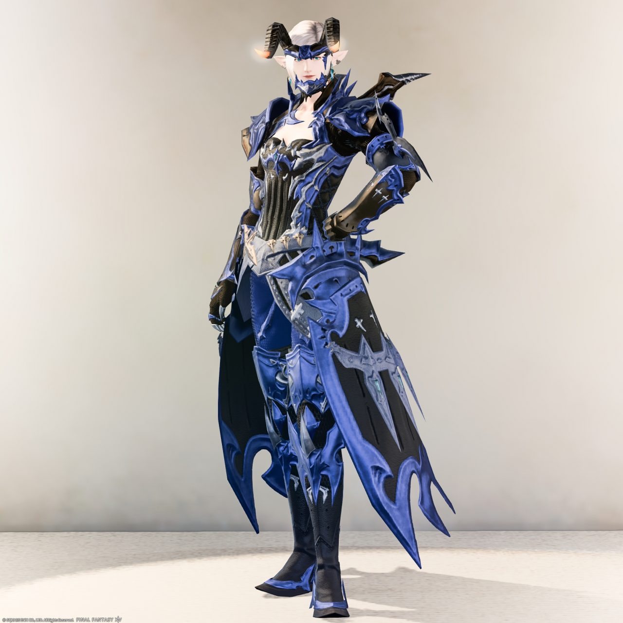 【FF14】ヘルファイア・ディフェンダーアーマーRE / Augmented Hellfire Armor of Fending【FFXIV ...