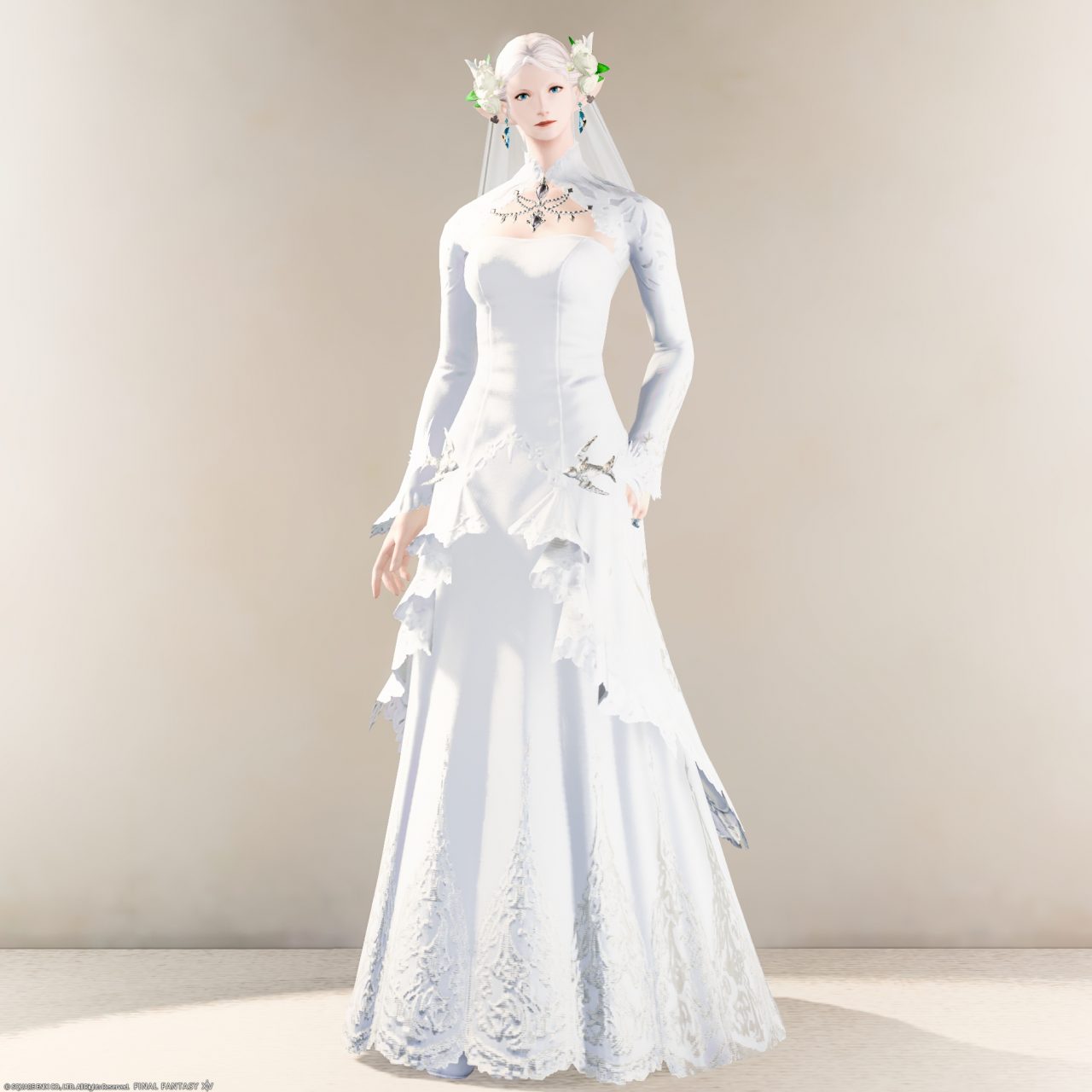 【FF14】イノセントドレス / Gown of Eternal Innocence【FFXIV】