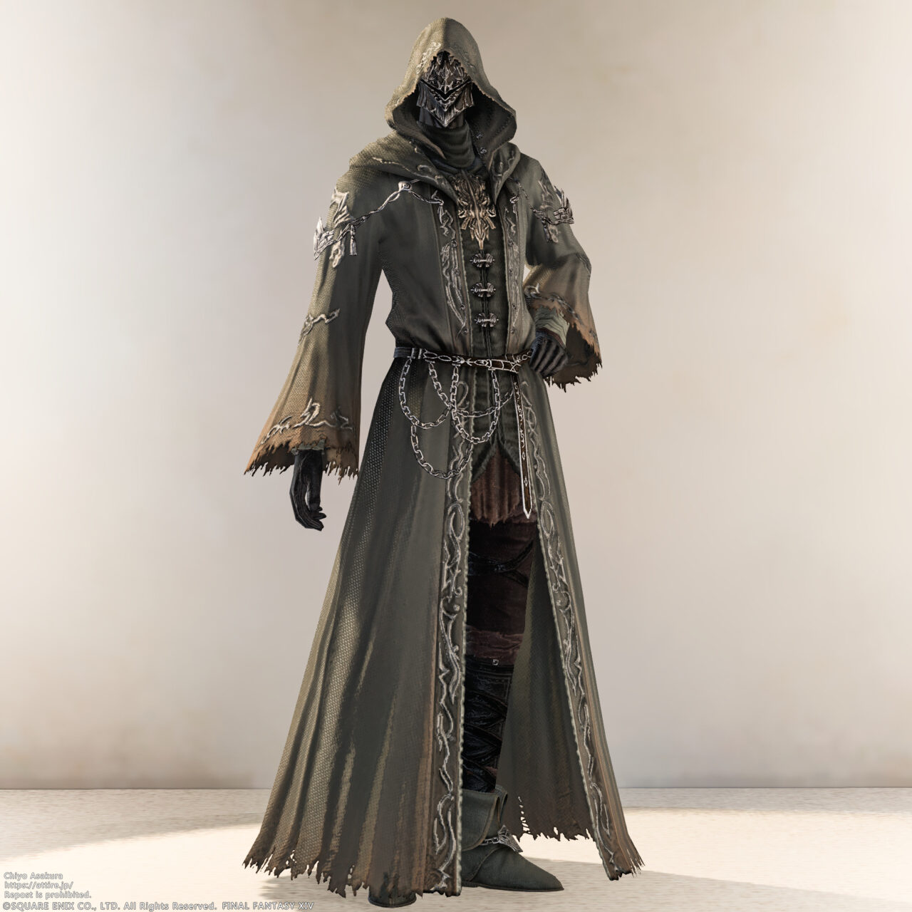 【FF14】クリプトラーカー・ヒーラーローブRE / Augmented Cryptlurker's Robe of Healing【FFXIV】