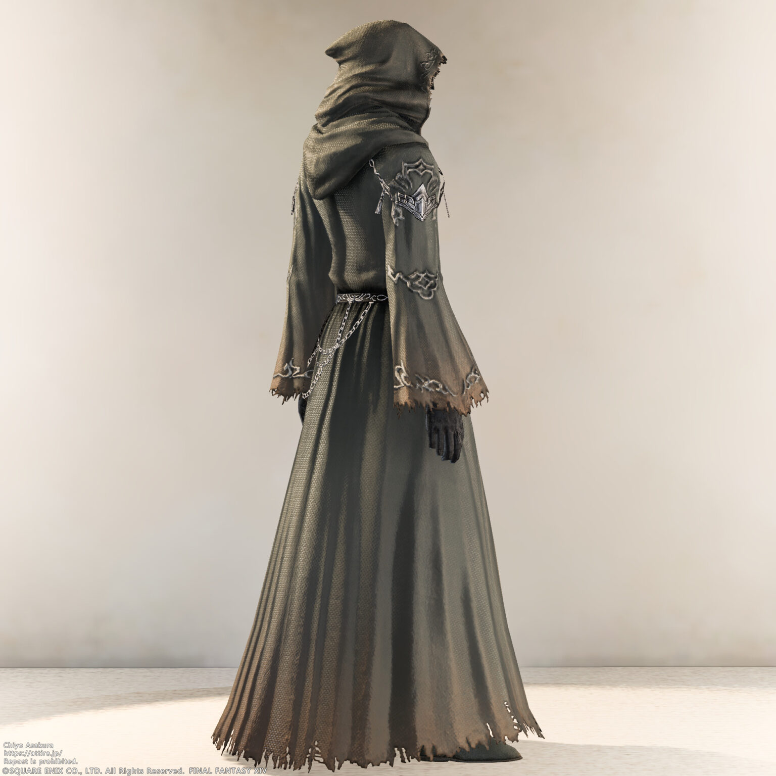 【FF14】クリプトラーカー・ヒーラーローブRE / Augmented Cryptlurker's Robe of Healing【FFXIV】