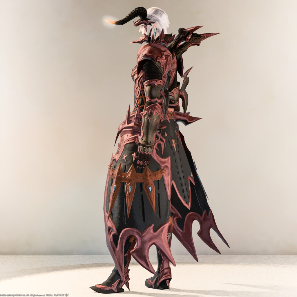 【FF14】ヘルファイア・ディフェンダーアーマーRE / Augmented Hellfire Armor of Fending【FFXIV】