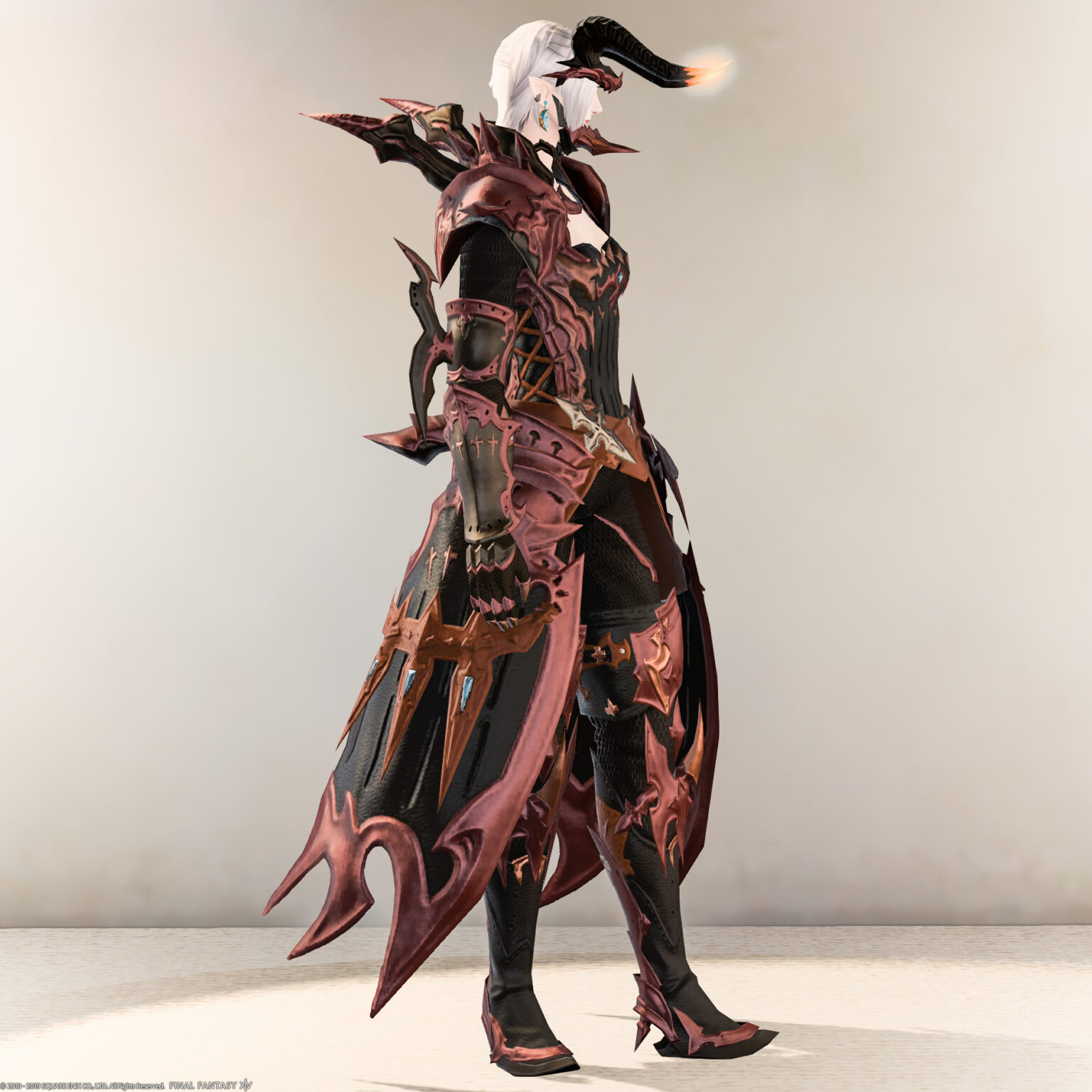 【FF14】ヘルファイア・ディフェンダーアーマーRE / Augmented Hellfire Armor of Fending【FFXIV】