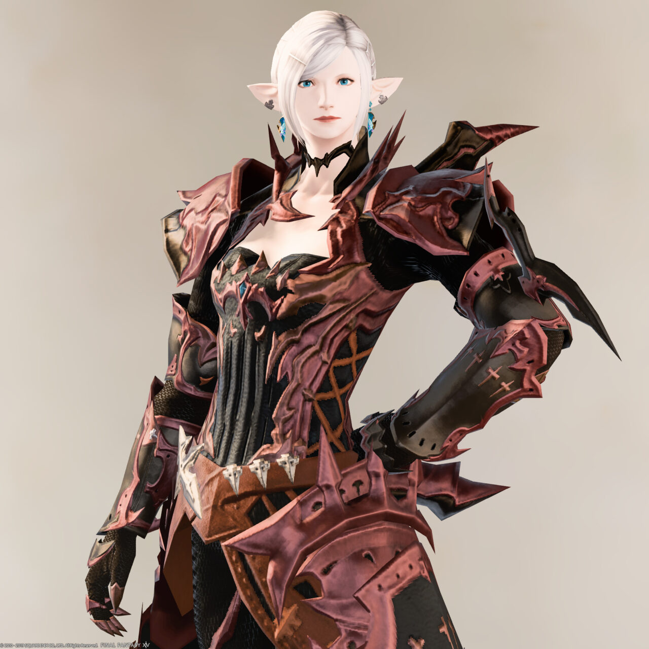 【FF14】ヘルファイア・ディフェンダーアーマーRE / Augmented Hellfire Armor of Fending【FFXIV】