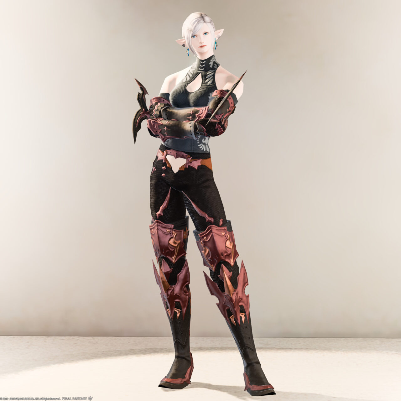【FF14】ヘルファイア・ディフェンダーアーマーRE / Augmented Hellfire Armor of Fending【FFXIV】