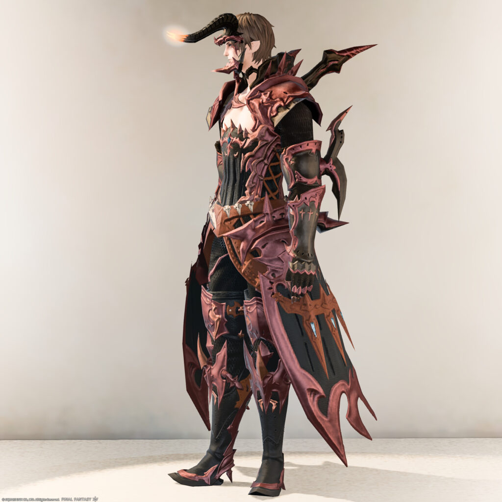 【FF14】ヘルファイア・ディフェンダーアーマーRE / Augmented Hellfire Armor of Fending【FFXIV】