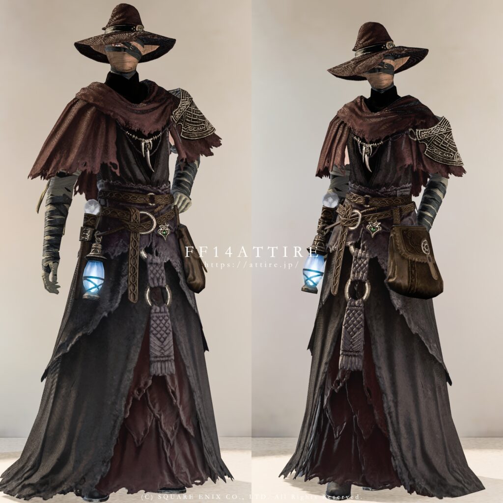 トロイアン・キャスタークローク【FF14 装備手帳】