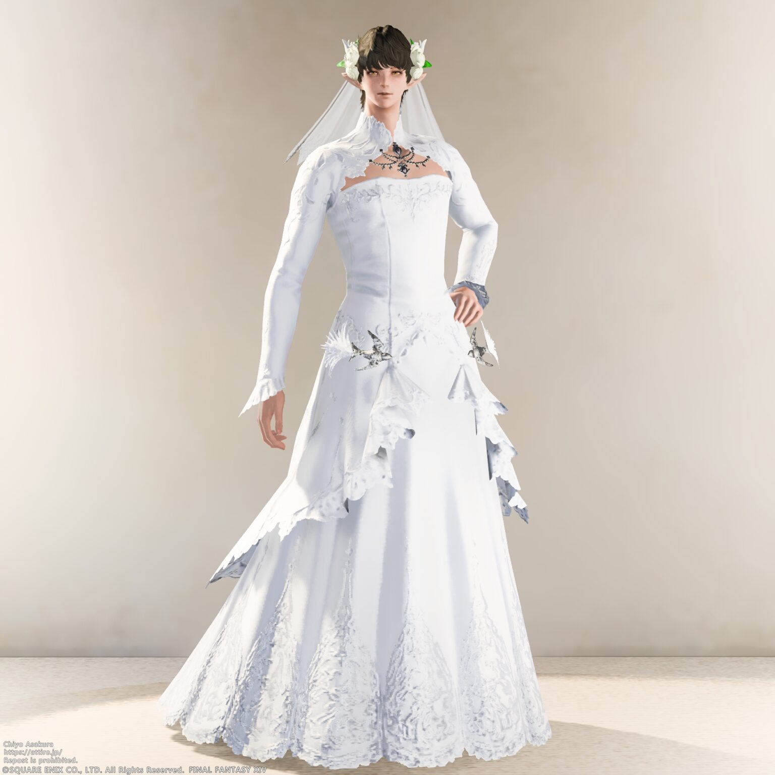 【FF14】エターナルドレス / Gown of Eternal Devotion【FFXIV】