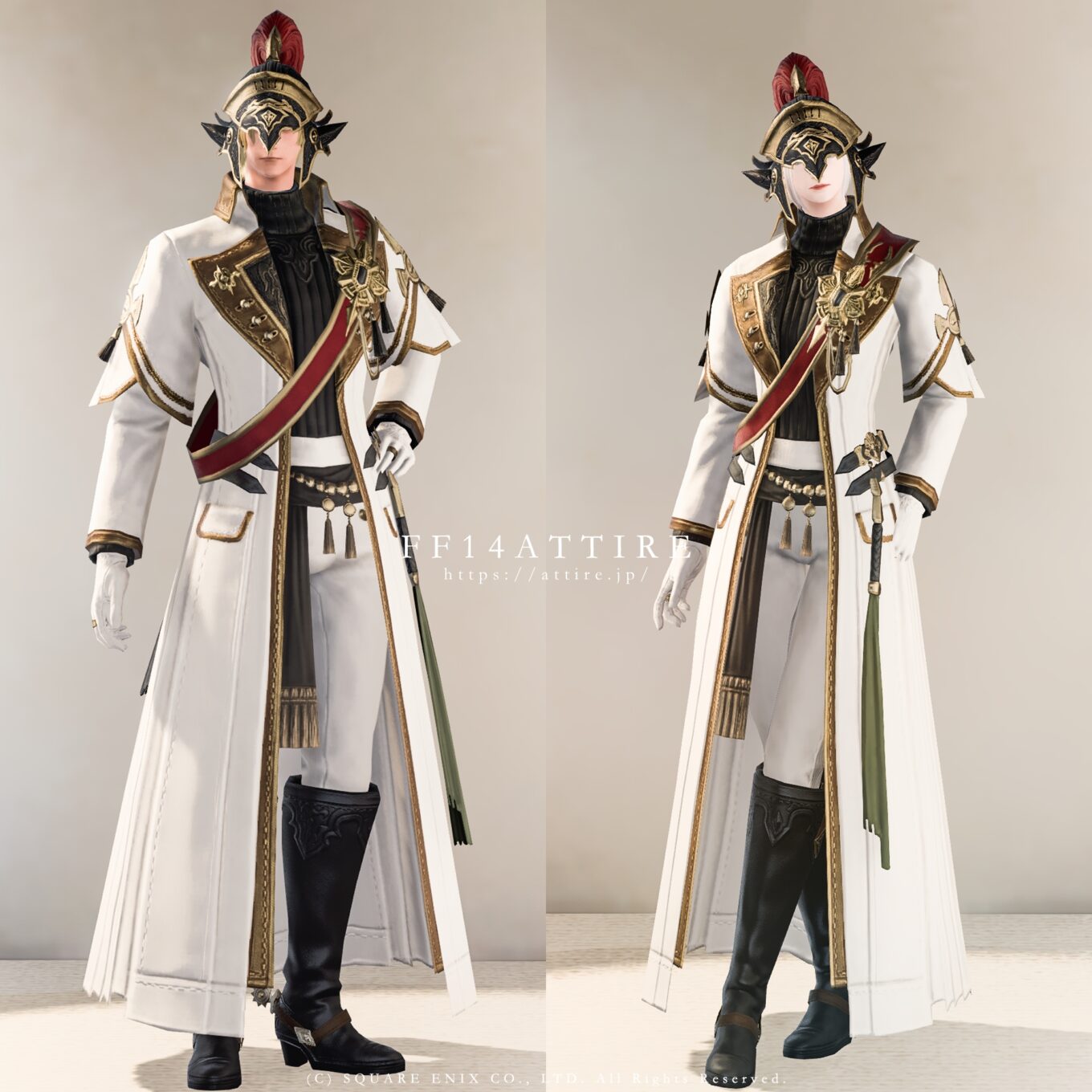 【FF14】フィールドコマンダーコート / Field Commander's Coat【FFXIV】
