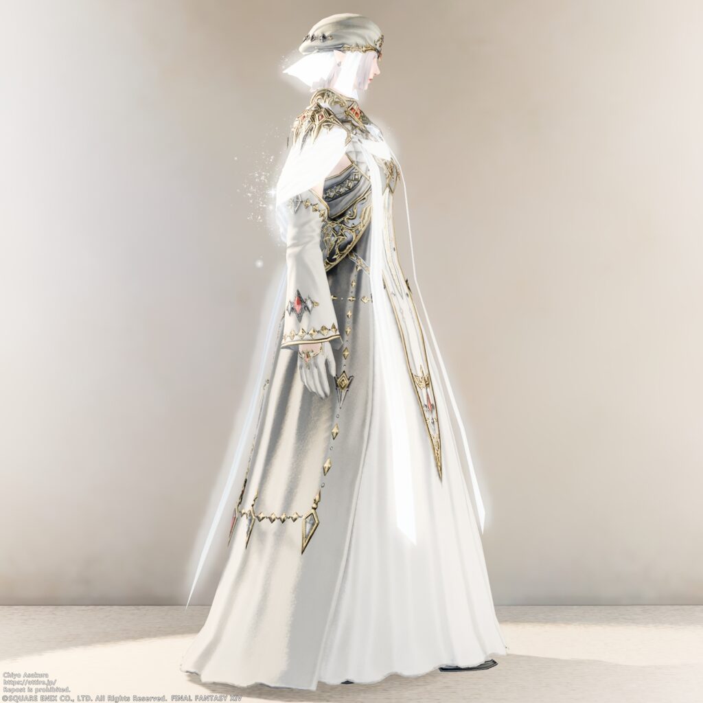 ヒーラーローブ・オブ・アセンション【FF14 装備手帳】