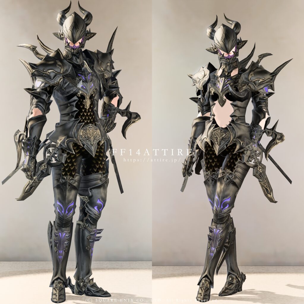 【FF14】ドラケンメイルRE/ Augmented Drachen Mail【FFXIV】