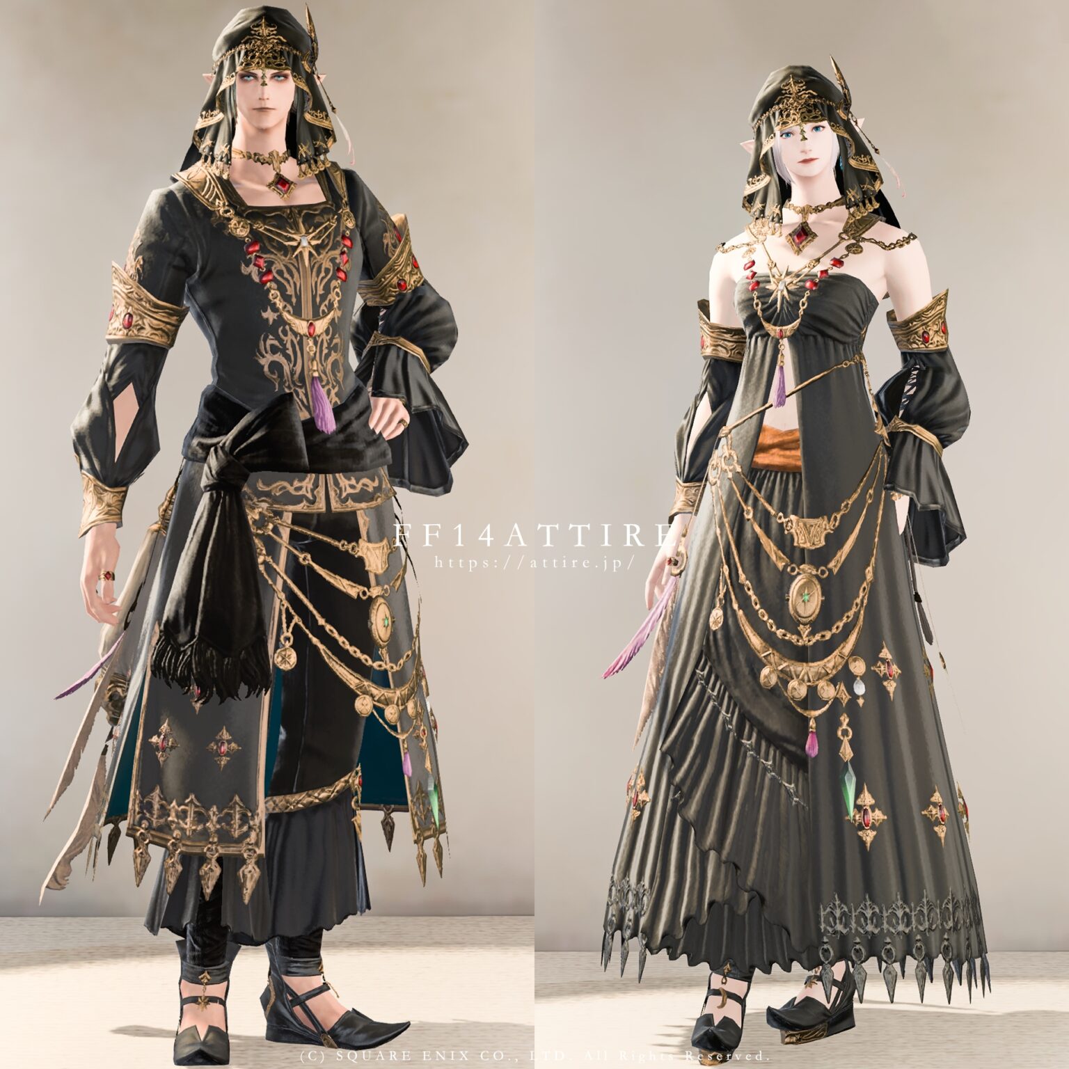 【FF14】 コンステレーショントップス・アネモス / Anemos Constellation Top【FFXIV】