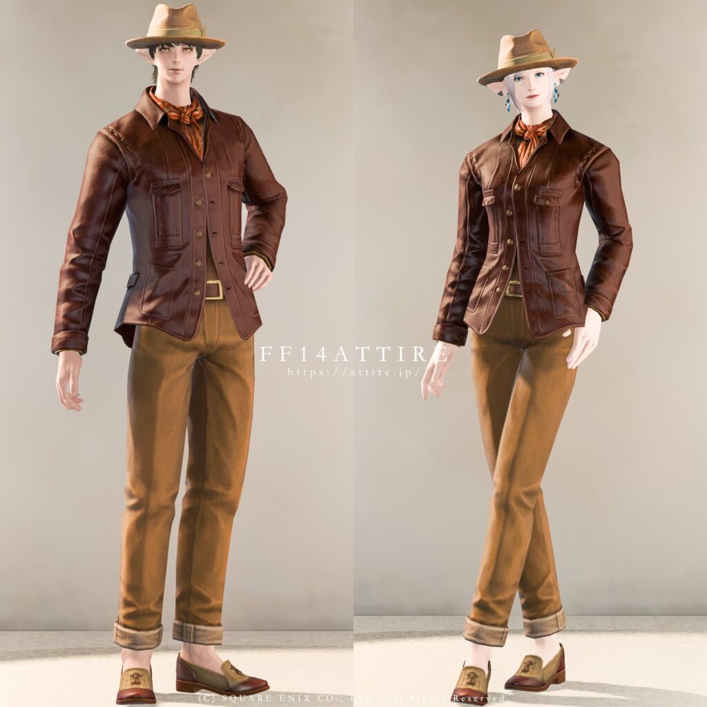 フロンティアジャケット【FF14 装備手帳】