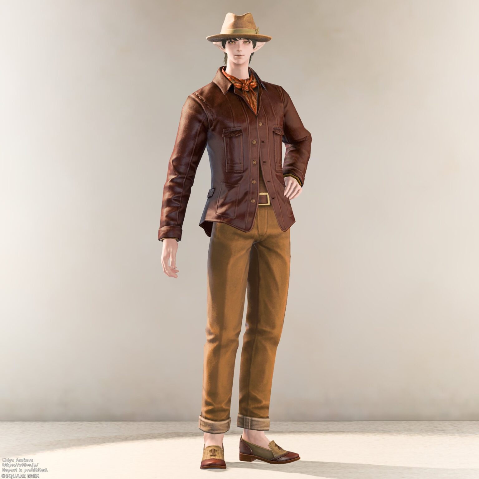 フロンティアジャケット【FF14 装備手帳】