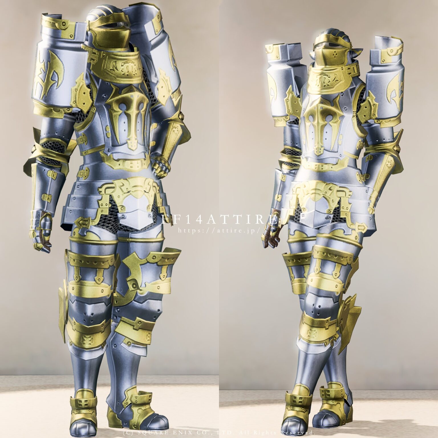 ヘヴィミスリルアーマー【FF14 装備手帳】