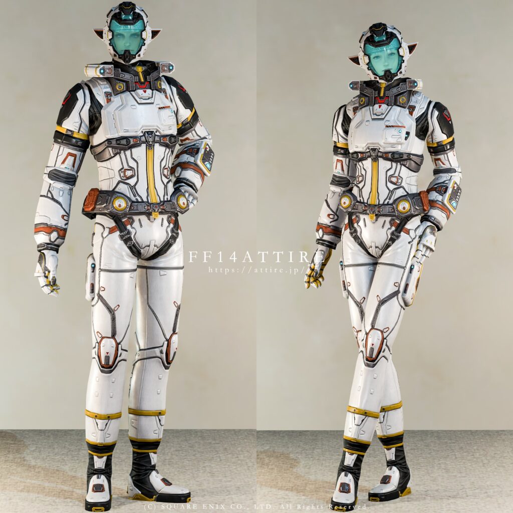 コスモスーツ・トップス【FF14 装備手帳】