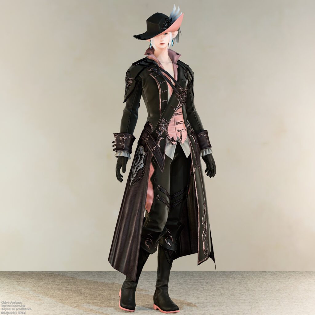 ローズブラッド・コート【FF14 装備手帳】｜ミラプリ用装備見た目まとめ