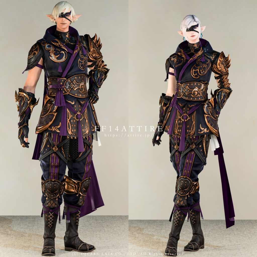 百地鎖帷子【FF14 装備手帳】｜ミラプリ用装備見た目まとめ