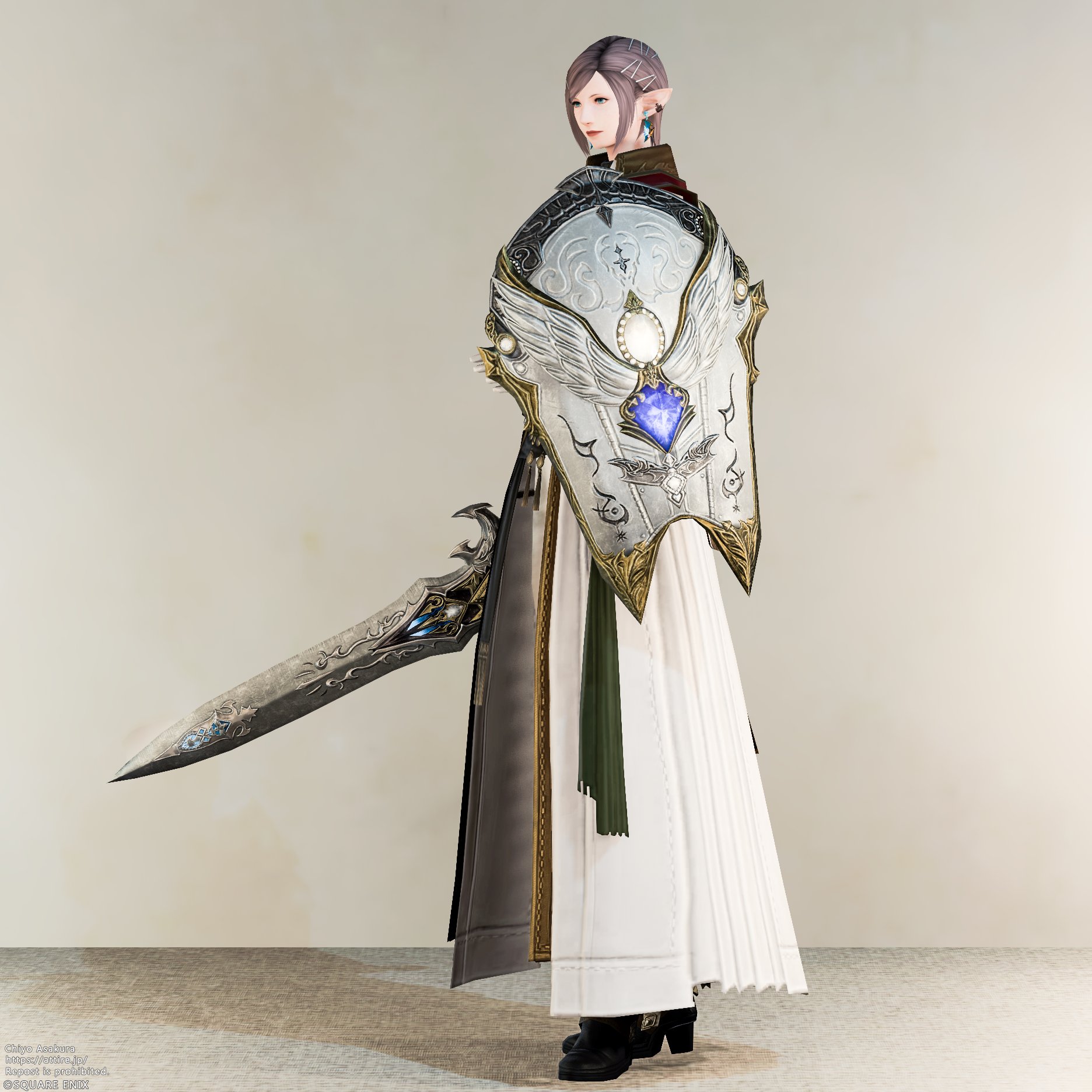 レプリカ・マンダヴィル・マジェスティック・シールドMF【FF14 装備手帳】