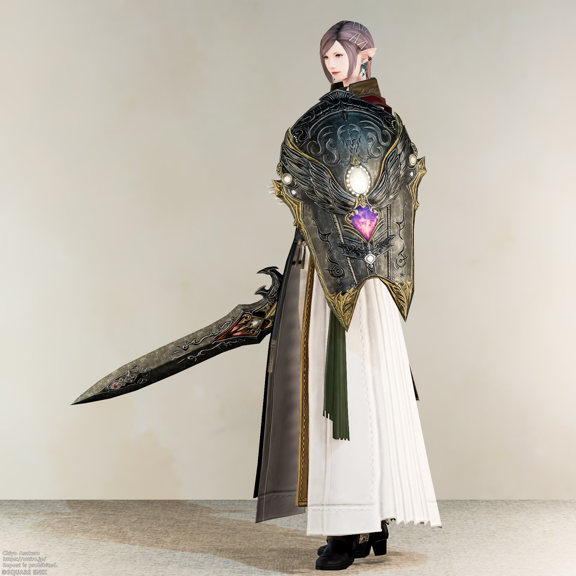 レプリカ・マンダヴィル・マジェスティック・シールドMF【FF14 装備手帳】