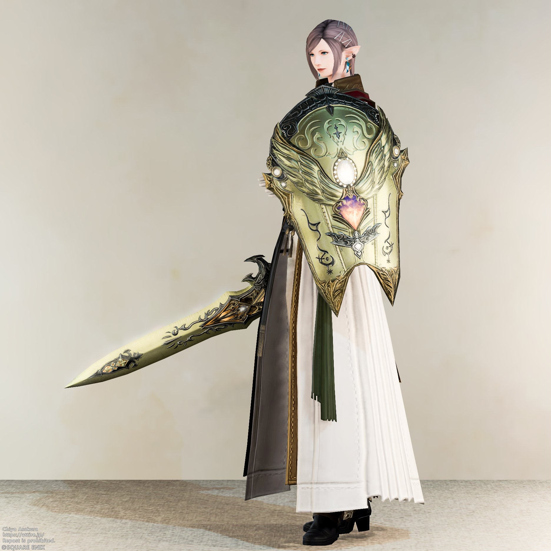 レプリカ・マンダヴィル・マジェスティック・シールドMF【FF14 装備手帳】