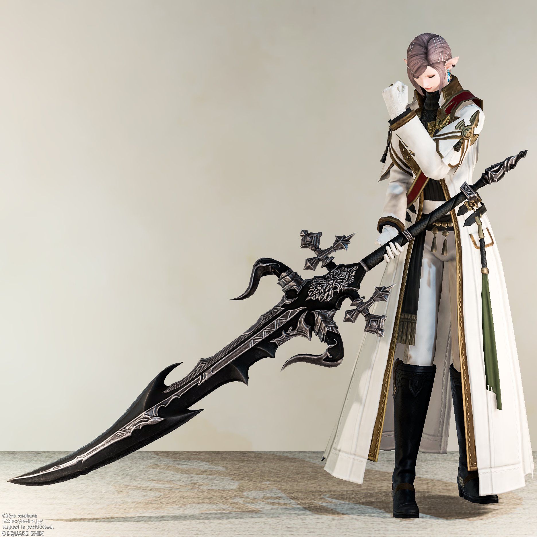 レプリカ・マンダヴィル・マジェスティック・グレートソードMF【FF14 装備手帳】