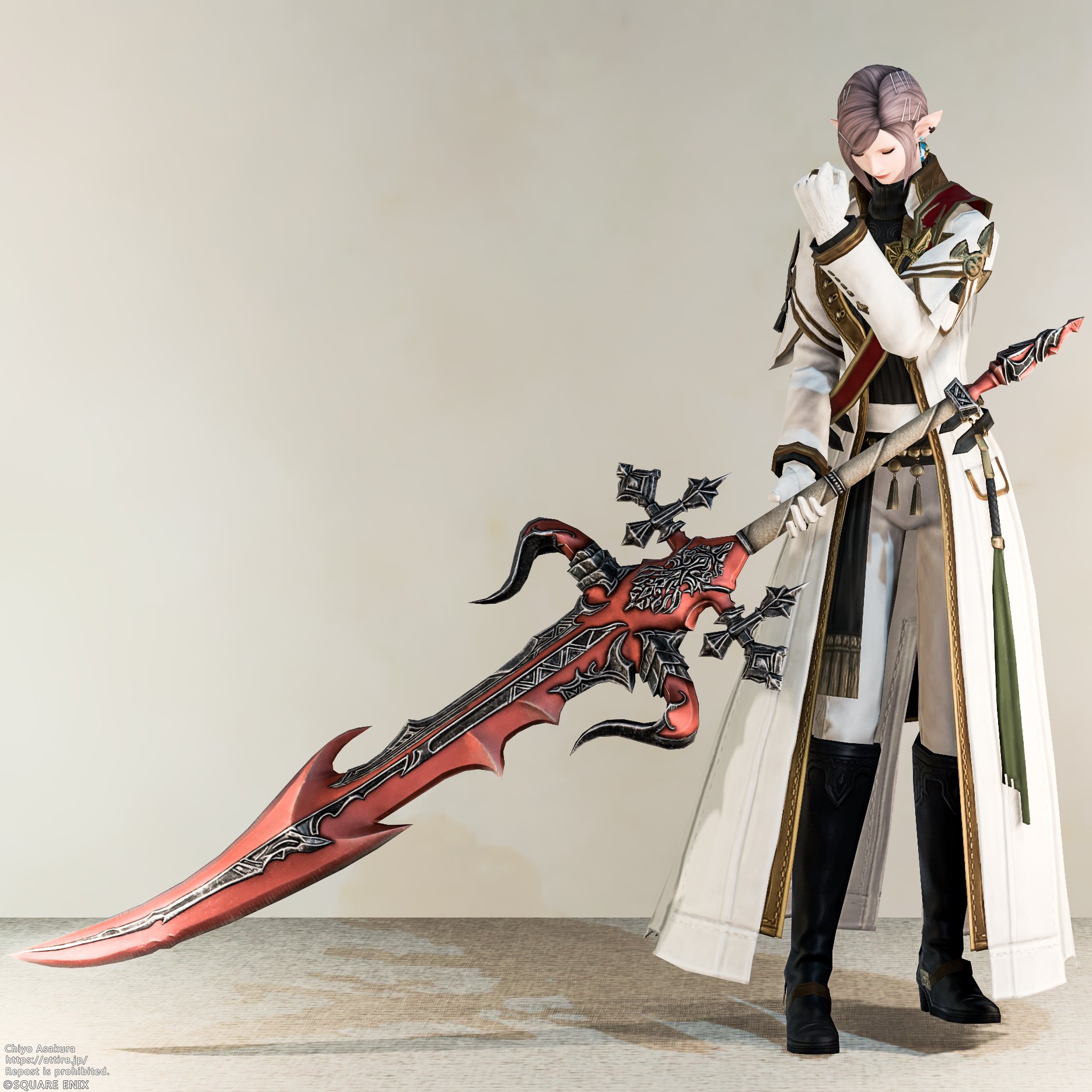 レプリカ・マンダヴィル・マジェスティック・グレートソードMF【FF14 装備手帳】