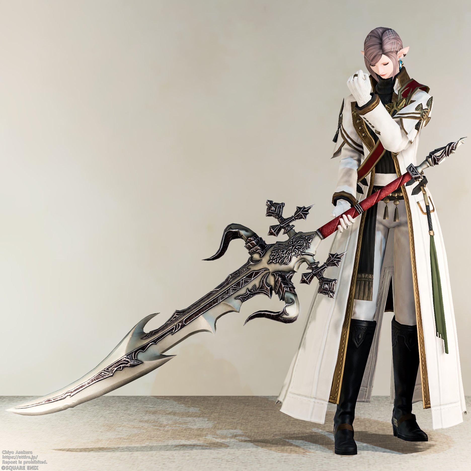 レプリカ・マンダヴィル・マジェスティック・グレートソードMF【FF14 装備手帳】