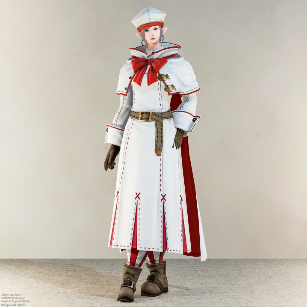 キングダムテール・ヒーラーローブRE【FF14 装備手帳】｜ミラプリ用装備見た目まとめ