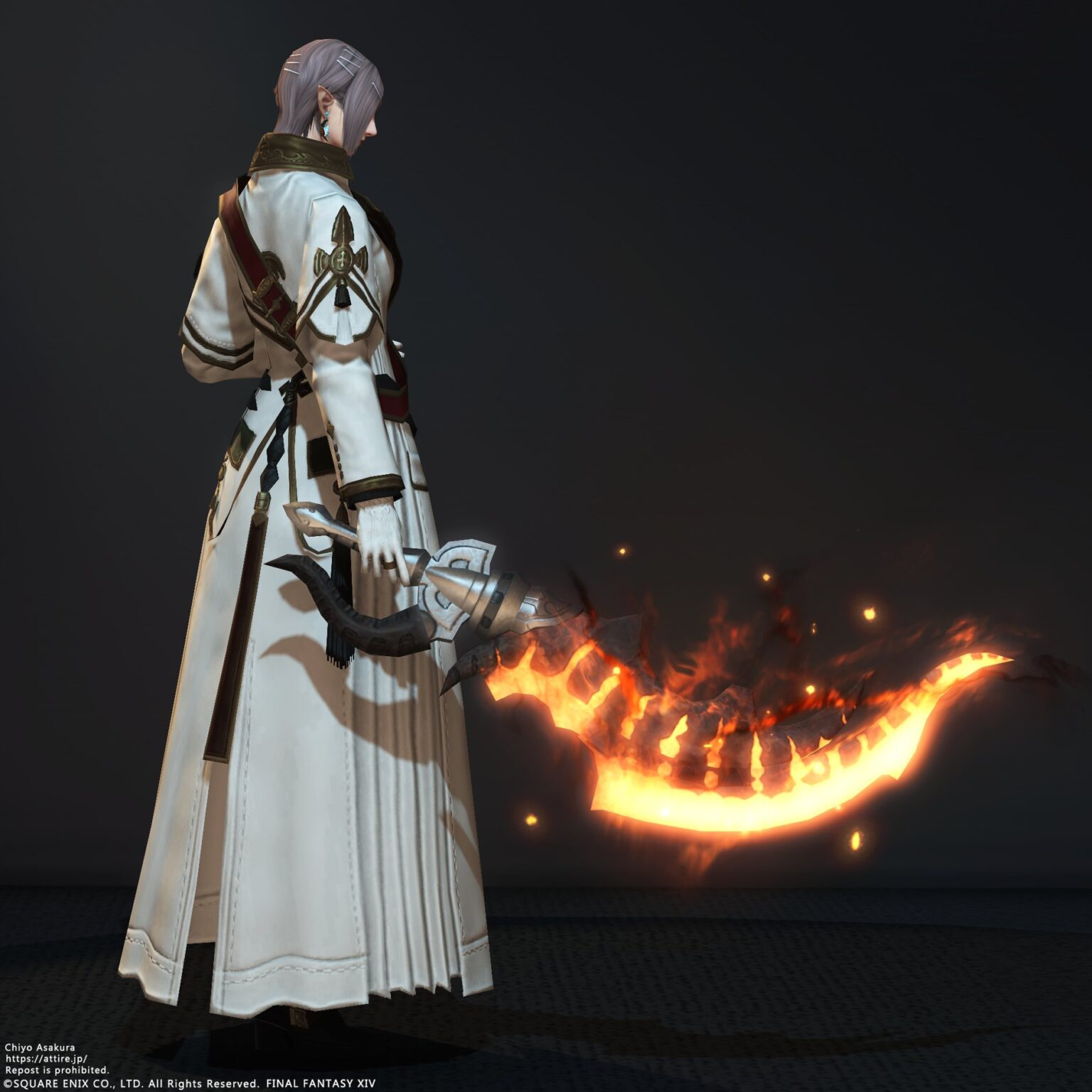 インフェルノブレード【FF14 装備手帳】｜ミラプリ用装備見た目まとめ